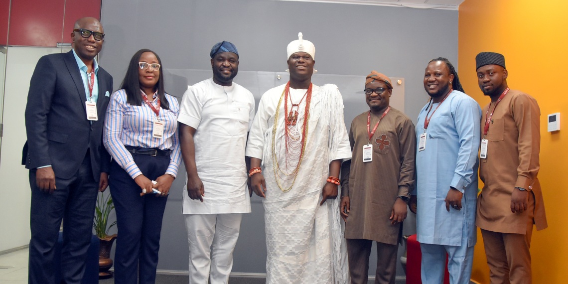 Ooni of Ife tours Cavista Nigeria Lagos office, Lauds Health Technology ...