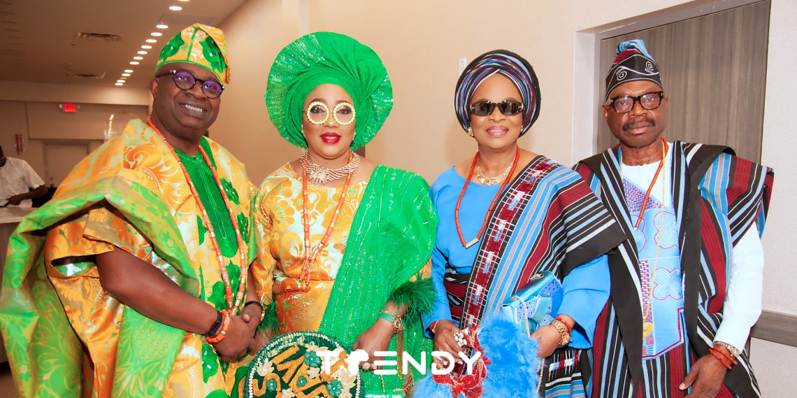 The Ajayi and Olabode traditional wedding in Dallas - Trendy Africa